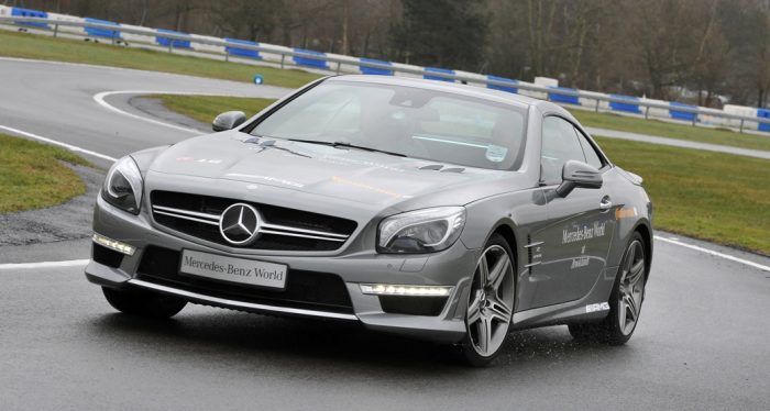 The Mercedes SL 63 AMG