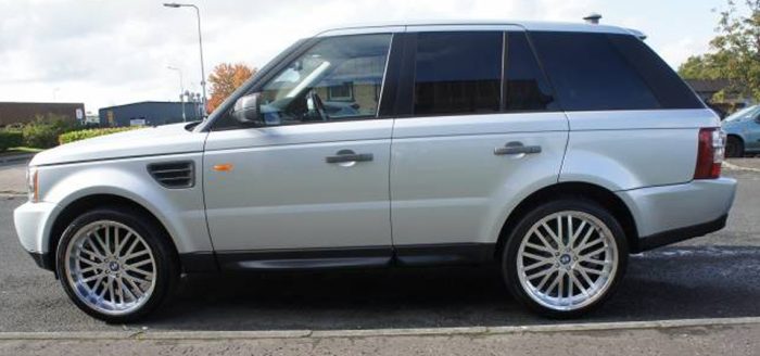 The BMW Range Rover Sport