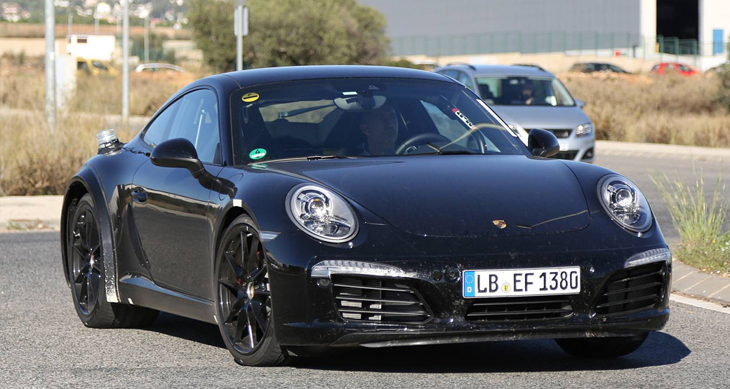 Next Generation Porsche 911 Test Mule Spotted