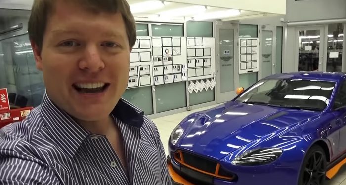 The Git, AKA Shmee150,And His Brand New Aston Martin Vantage GT8