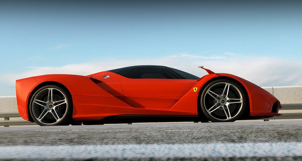 This Is What The New Ferrari F70 Could Look Like
