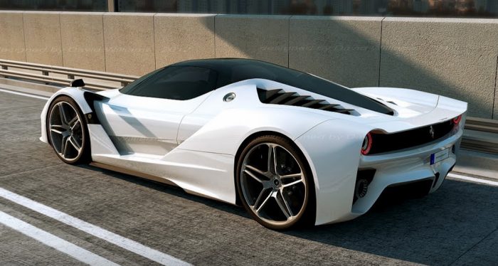 This Is What The New Ferrari F70 Could Look Like