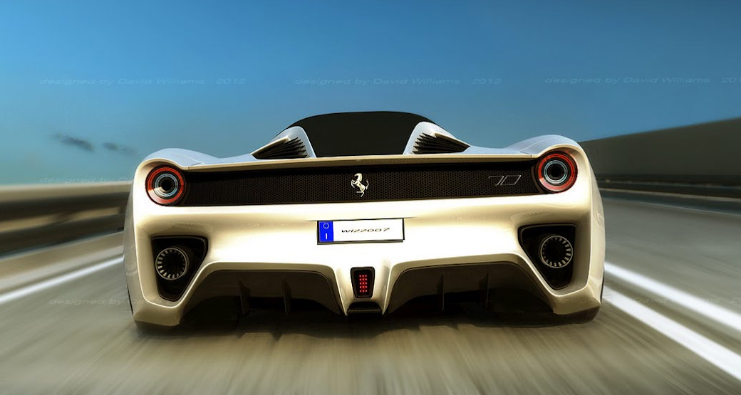 This Is What The New Ferrari F70 Could Look Like
