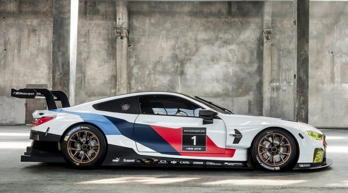 BMW Puts Its Game Face On With The Reverse Launch of The M8 GTE