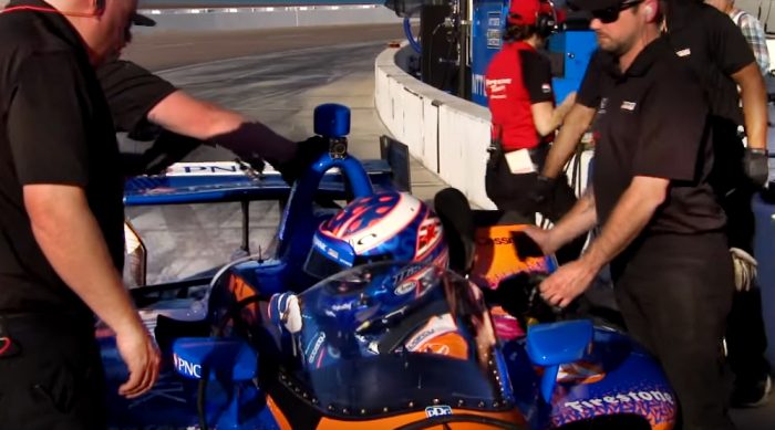 Indycar Test Canopy Style Driver Protection, Aeroscreen It Gets A Thumbs Up