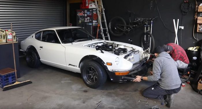 Datsun 240Z Remade By The Mighty Car Mods, It's Just Crazy Power