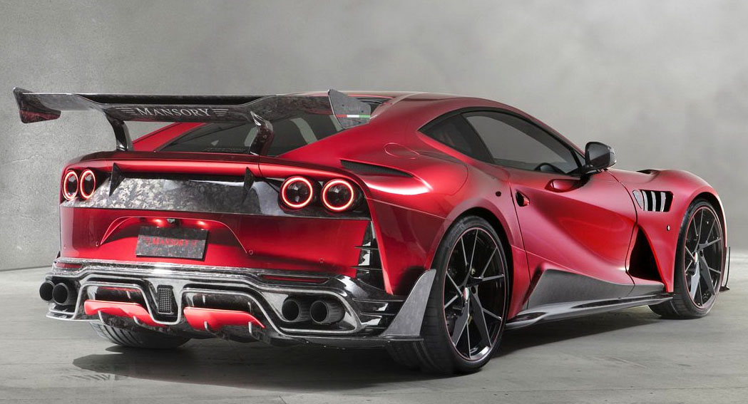 The Mansory 812 Superfast Takes no Prisoners With Wild Styling Looks