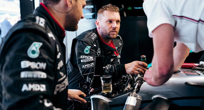 Mercedes Reveals Dual Axis Steering During Pre Season Testing