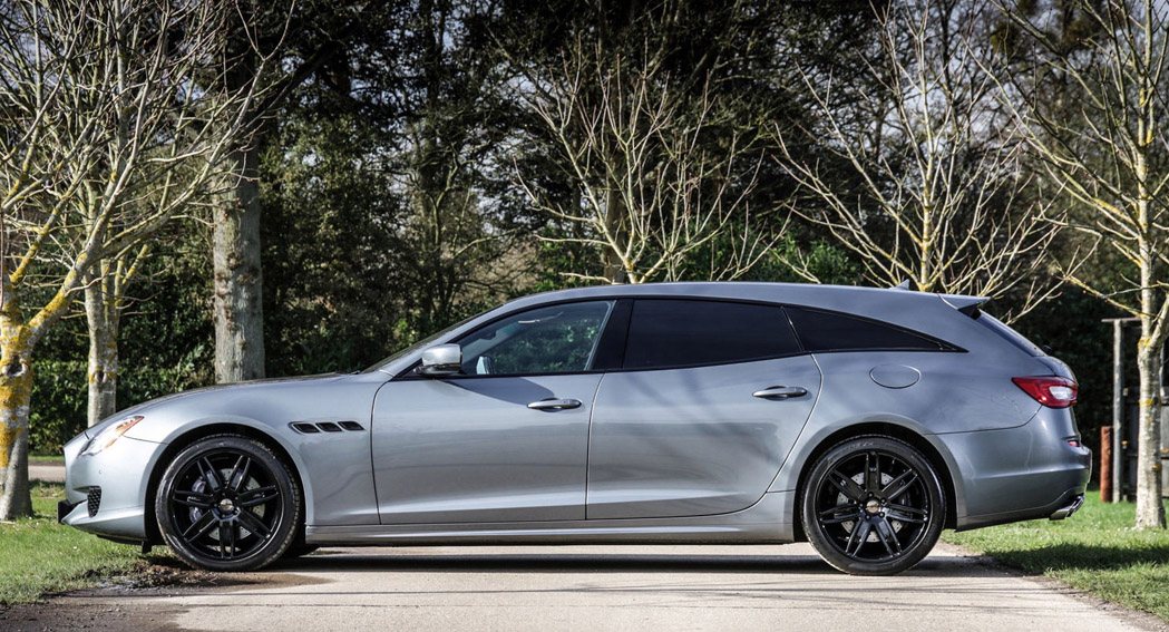 Someone Made A Diesel Maserati Quattroporte Shooting Brake - DCB HQ