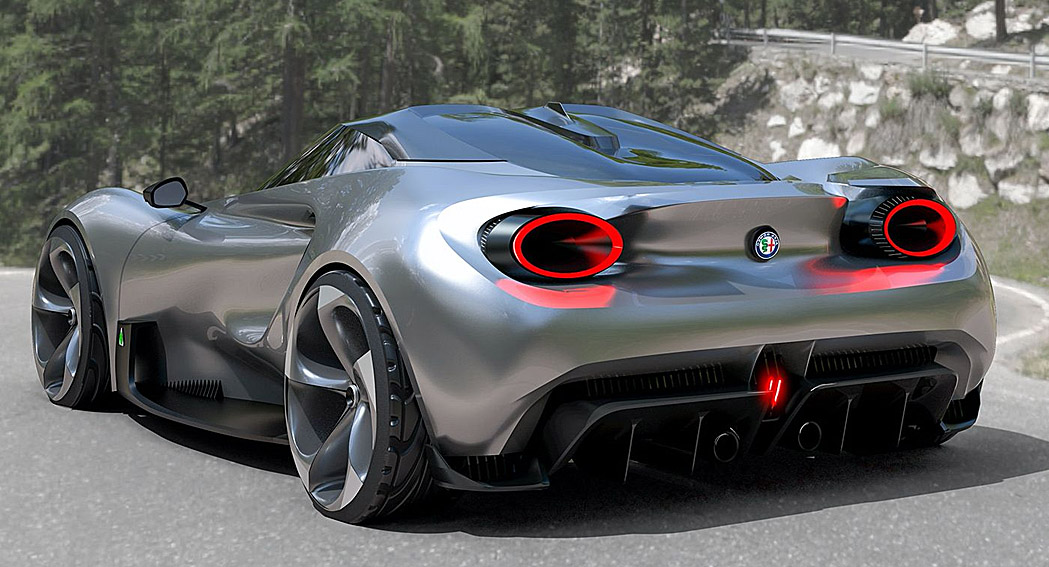 Alfa Romeo Nerd Fan Dreams Up Lockdown 4C Coupe Fantasy Concept