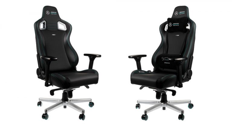 Noble Chairs & Mercedes-AMG F1 Reveal The 2021 Luxury Gaming Chair