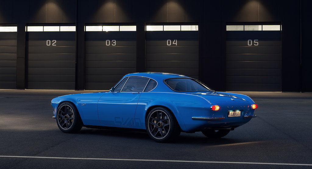 How The Volvo P1800 Cyan Was Re-Made - A Story of Stainless Steel