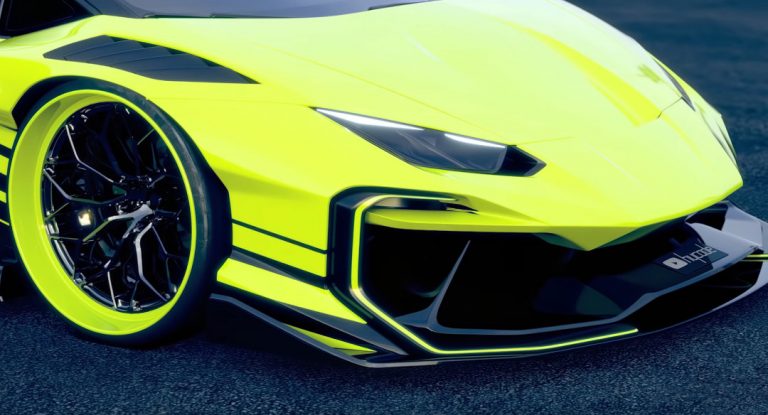 This 3D Artist Created A Hyper Real Lamborghini Huracan Bodykit