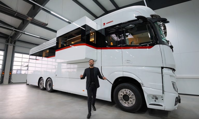 This Incredible And Futuristic $1M Dembell Motorhome Includes A Garage
