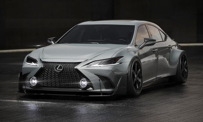 Lexus ES Widebody Concept is The Taliban of Extreme Widebodies