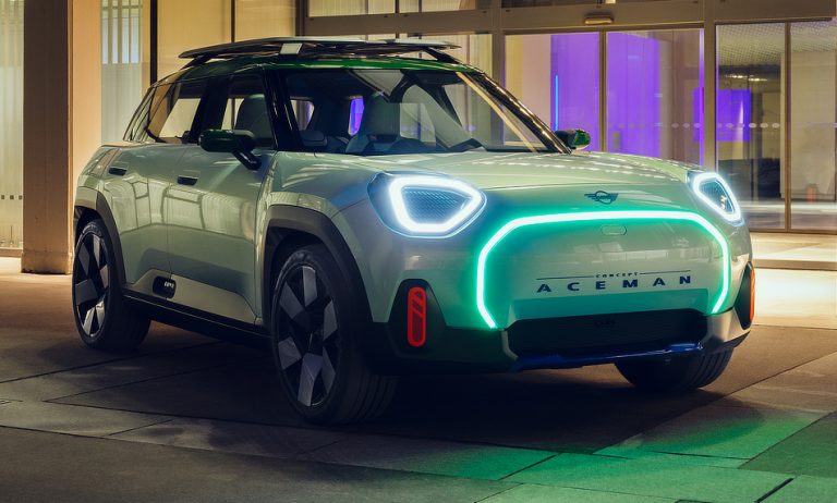 BMW Reveals The Mini Aceman Pure Electric Concept