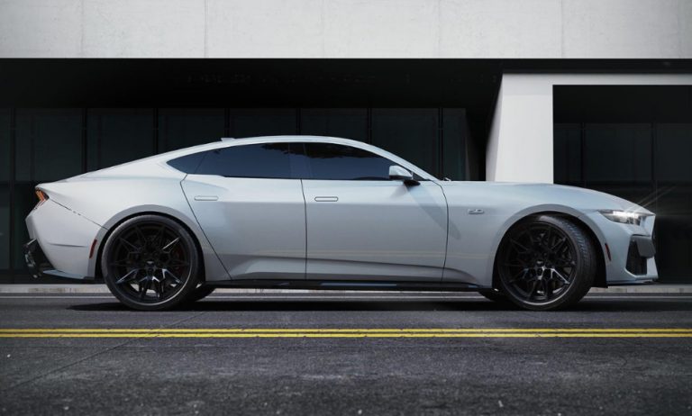 Concept Artist Turns The Ford Mustang GT Into A 4-Door Saloon