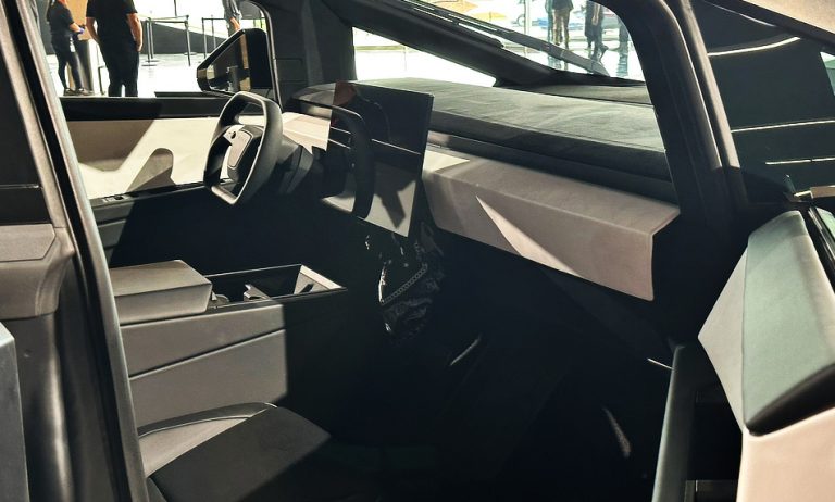 Cybertruck Interior Revealed At Tesla Investor Day