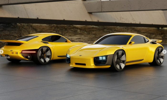 Digital Artist Creates Porsche 911 Concept