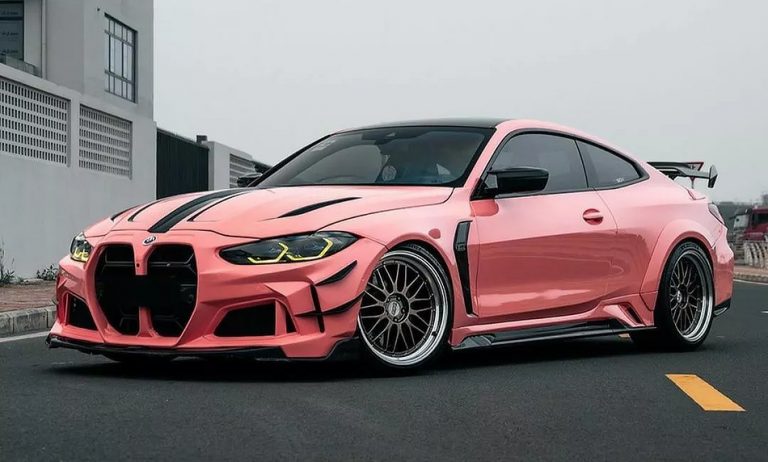 Widebody BMW M4 Is The Pink Apple iPhone You Will Never Buy...