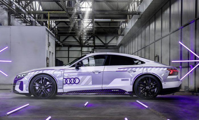 This Is The Audi RS eTron GT Ice Race Edition