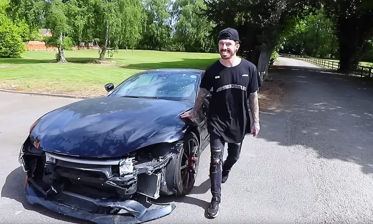 Disassembling A Damaged Aston Martin The Mat Armstrong Way