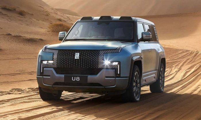 BYD To Rebrand YangWang U8 To Appeal To European Markets