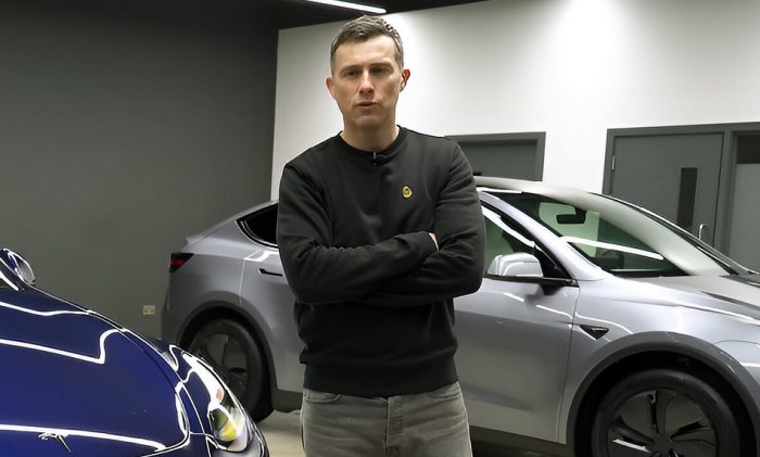 Carwow's Mat Watson Is the New Harry Houdini During new Model Y walkaround