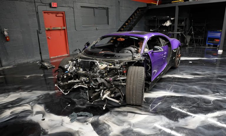 Mat Armstrong Attempts To Repair A Busted Bugatti Chiron
